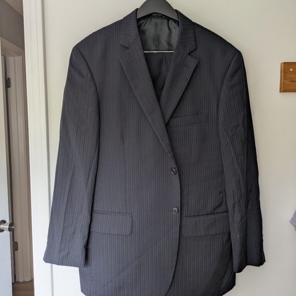 Made an Indonesian | Suits & Blazers | Elegant Navy Suit With Tailored ...